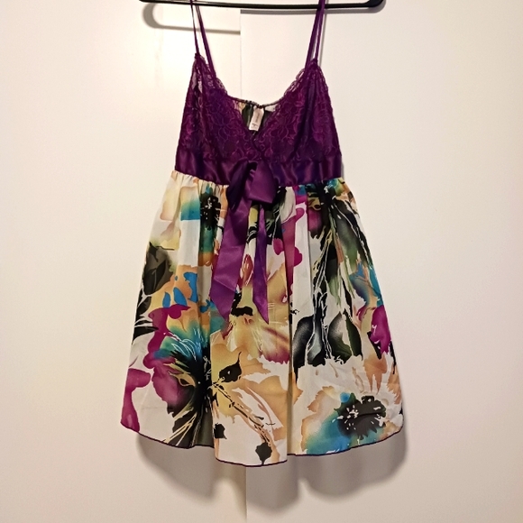 Inner Secrets | Intimates & Sleepwear | Inner Secrets Purple Satin ...